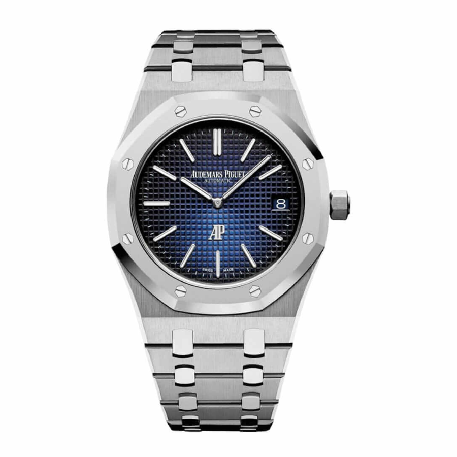 AP Royal Oak Extra Thin Blue 16202ST Super Clone | United Luxury
