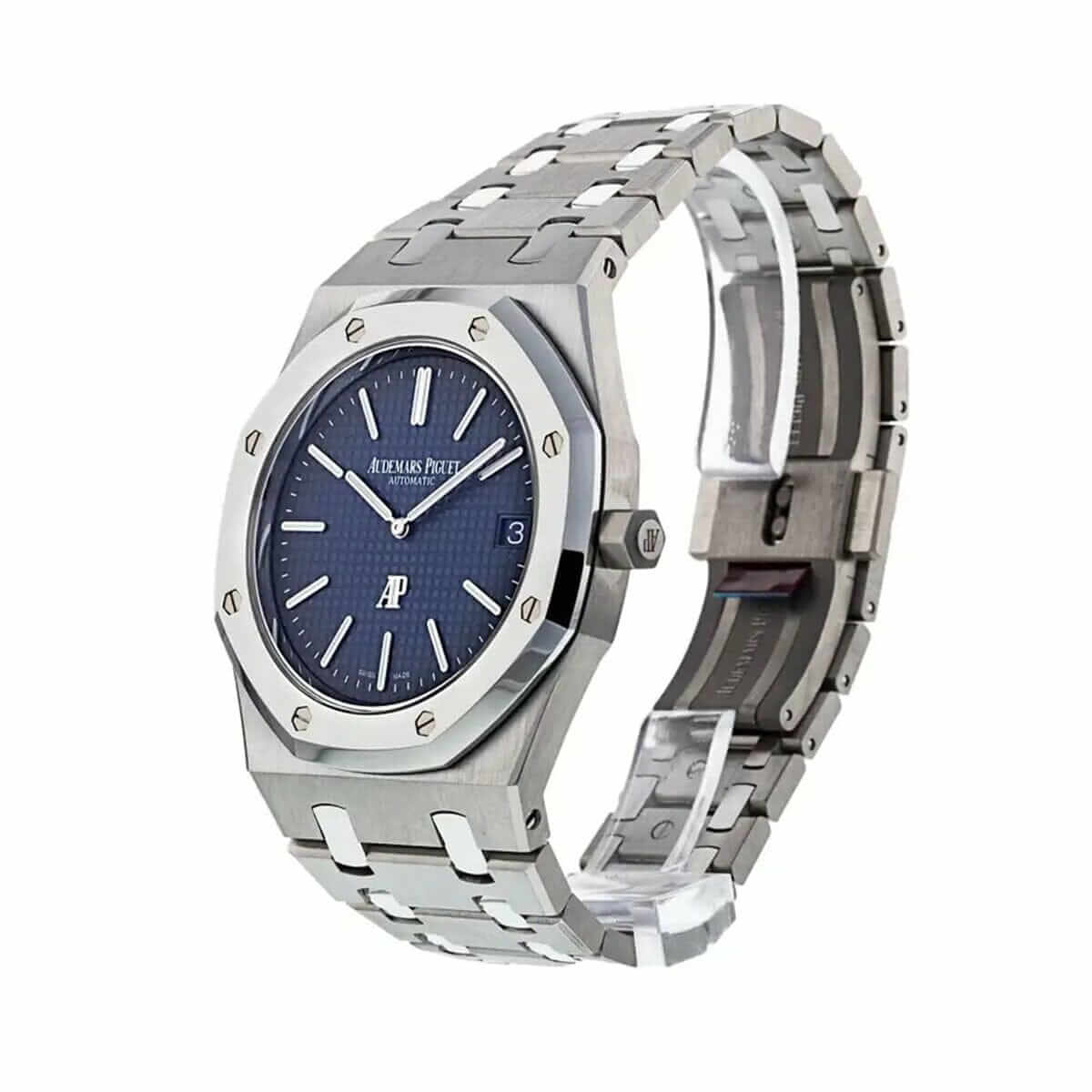 AP Royal Oak Extra Thin Blue 16202ST Super Clone | United Luxury